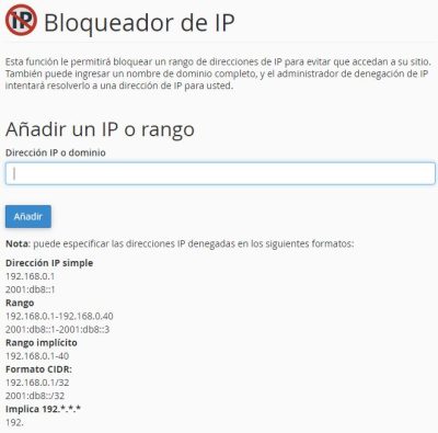 Cómo bloquear una IP en la web - k3bone