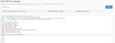 Cómo Cambiar la Zona Horaria en PHP Usando php.ini o .htaccess - k3bone